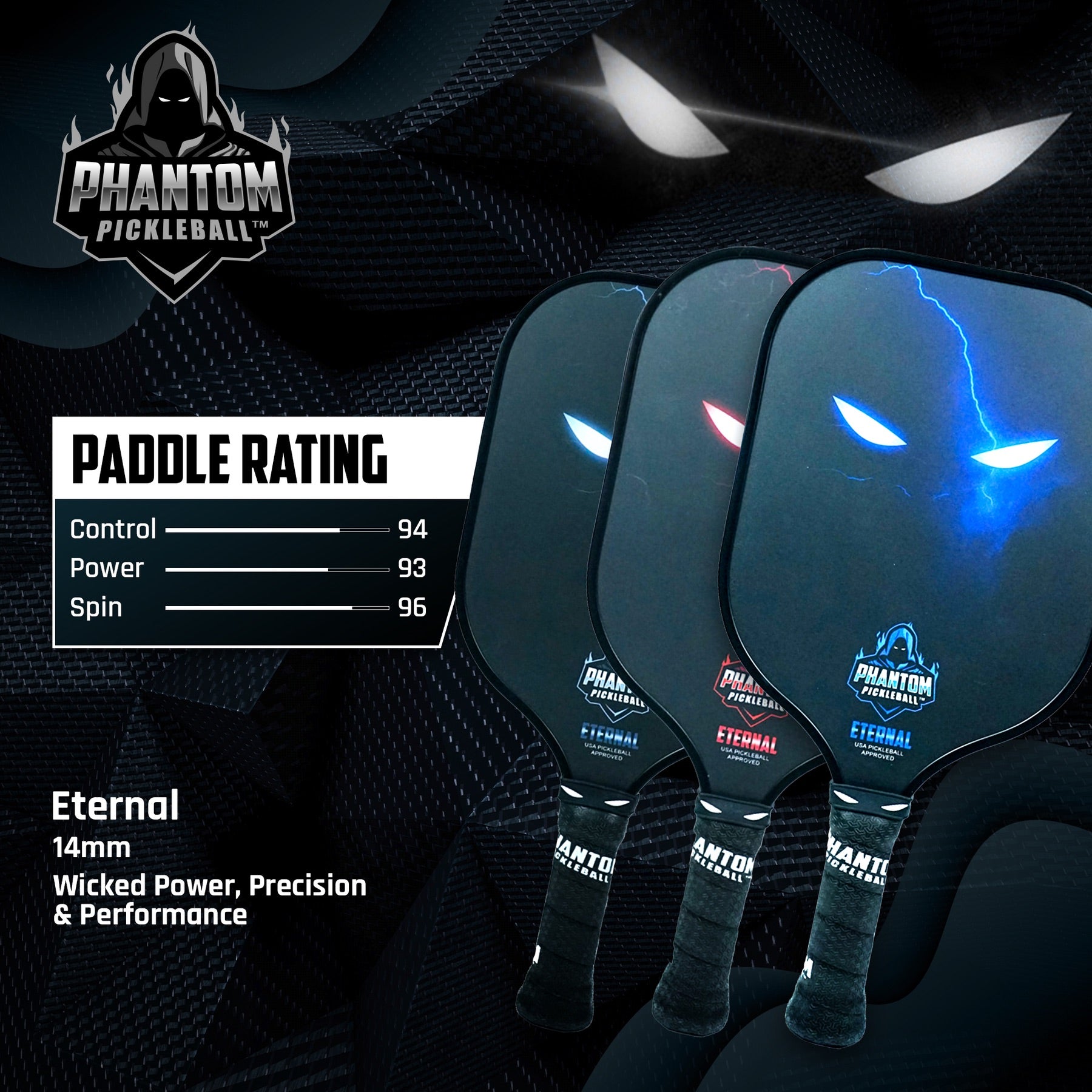 Phantom Eternal Pickleball Paddle: Performance and Features