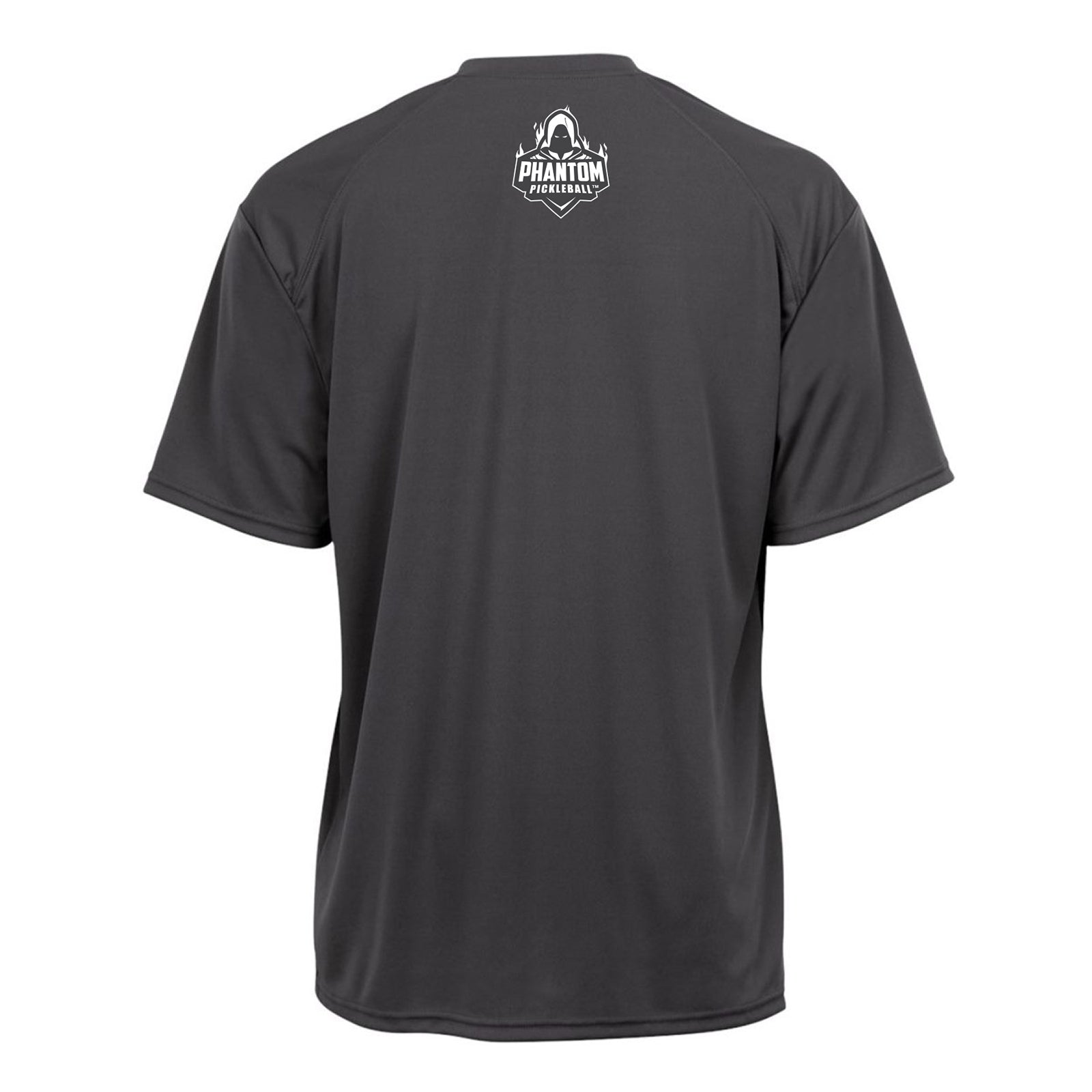 PHANTOM Men's Short Sleeve Performance Tee Shirt- Gray