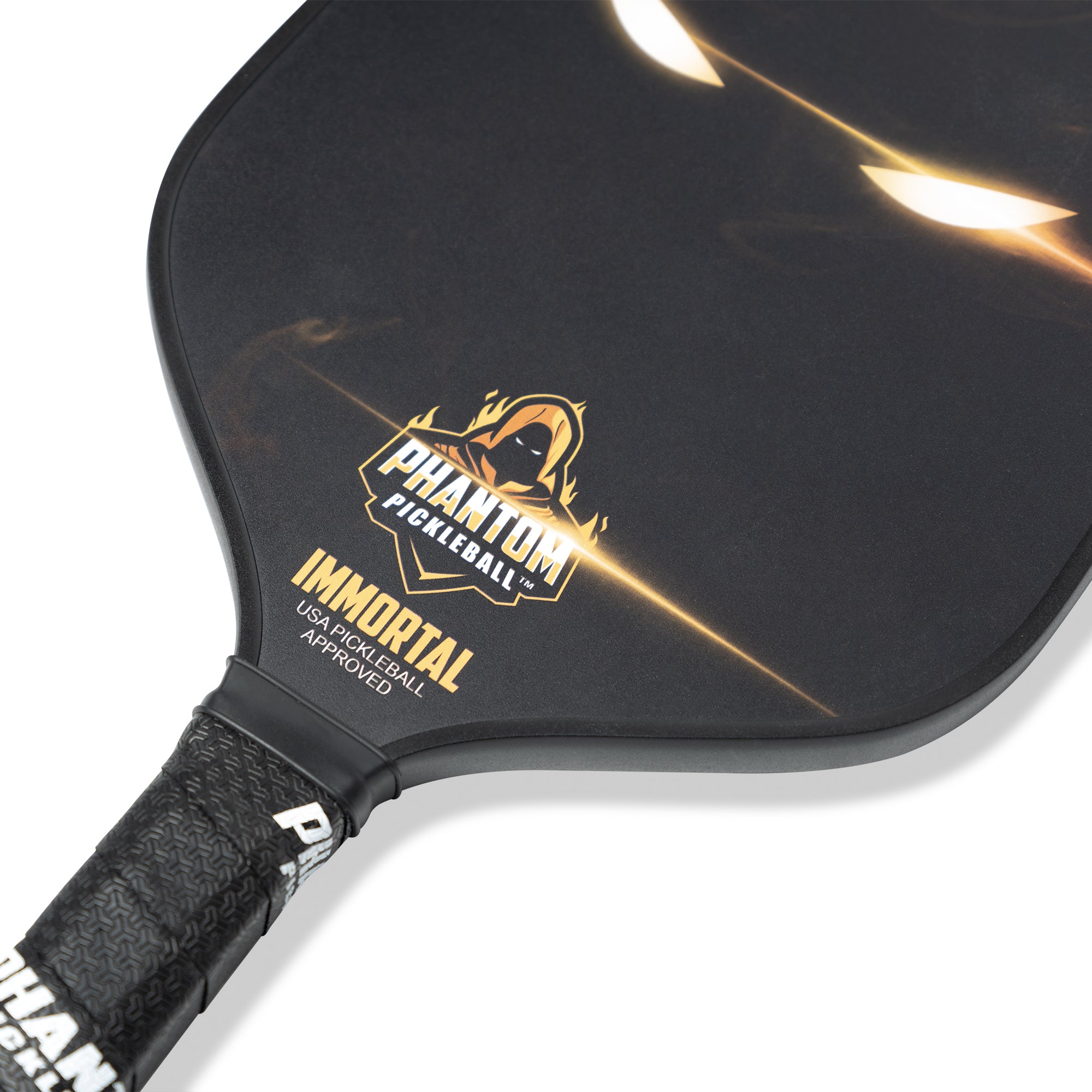 PHANTOM IMMORTAL 16MM T800 Carbon Fiber Pickleball Pro Paddle with Cov