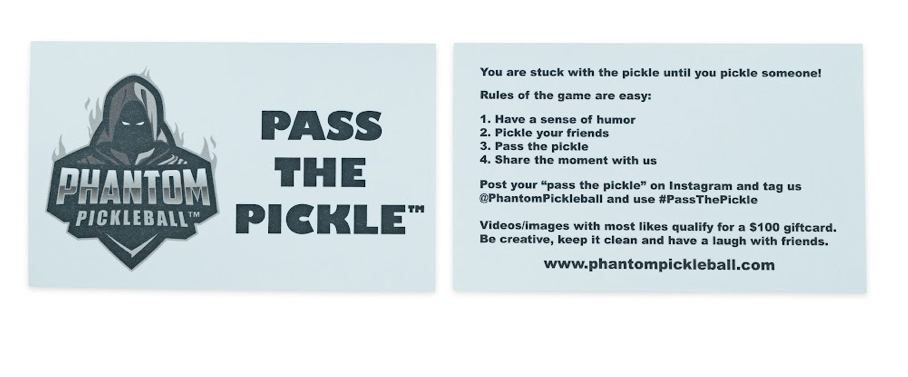PHANTOM Pass the Pickle Game